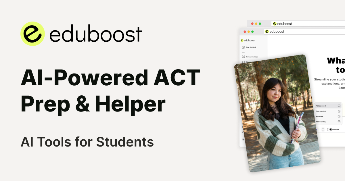 Free AI-Powered ACT Prep & Helper